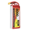ZOP 7.4V 8000mAh 2S 75C Lipo Battery with XT60 Connector For RC Car ...