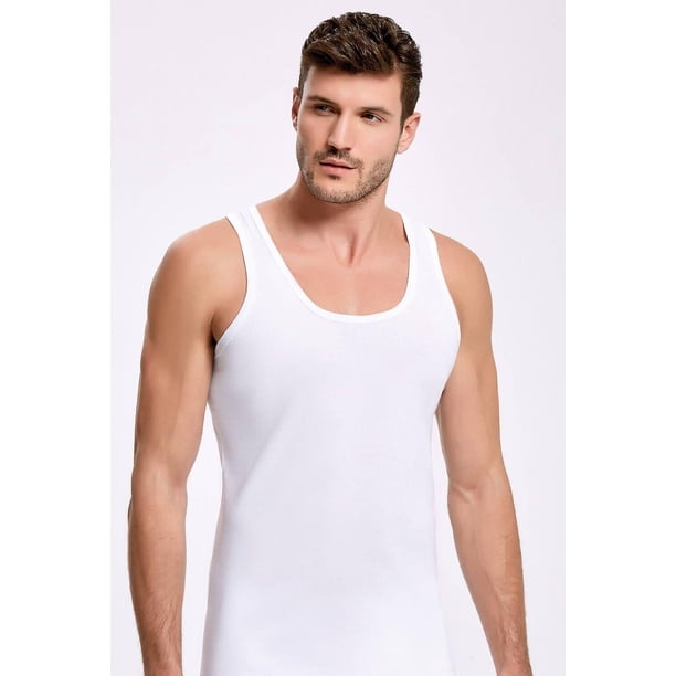 Principle 1118 Rib White Male Undershirt 3 Pieces - Walmart.ca