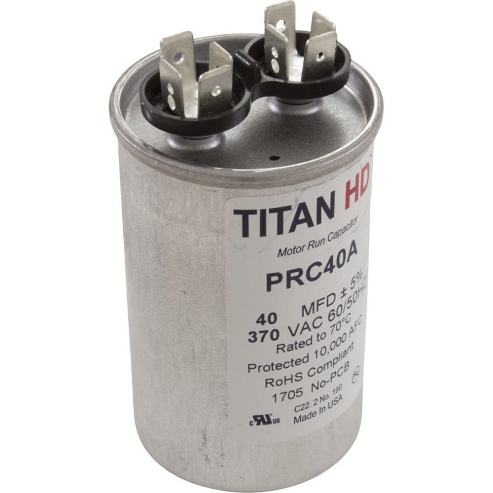 Run Capacitor, 40 MFD, 370v - Walmart.com - Walmart.com