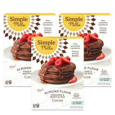 Simple Mills Just Add Water Almond Flour Pancake Mix, Original Protein ...