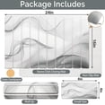 Counter & Drying Mats Black White 24" x 16" Kitchen Counter Dish Drying ...