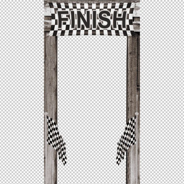 SP12779 Finish Line Checkered Flag Race Win Winner Success Cardboard ...