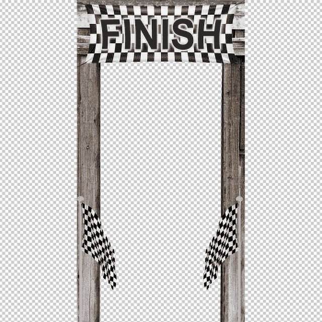 SP12779 Finish Line Checkered Flag Race Win Winner Success Cardboard ...