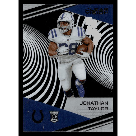 2021 Panini Chronicles Clear Vision Jonathan Taylor #CV-7 RC - Walmart.com