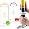Kitchen Torch, Refillable Butane Torch Lighter, Culinary Blow Torch for ...