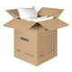 SmoothMove Basic Moving Boxes Large, Regular Slotted Container RSC, 18 ...