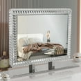 Living Pavilion LED Crystal Mirror Light With Dimmable Lights with ...