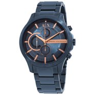 Drexler Chronograph Leather Strap Watch AX2613 - Walmart.com