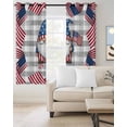 250 Year American Anniversary Flag Blackout Curtains for Bedroom/Living ...