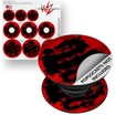 Decal Style Vinyl Skin Wrap 3 Pack for PopSockets Football (POPSOCKET ...