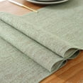 Natural Table Runners 72 Inches Long, Burlap Linen Style Rustic Farmhouse Table Runner, Boho ...