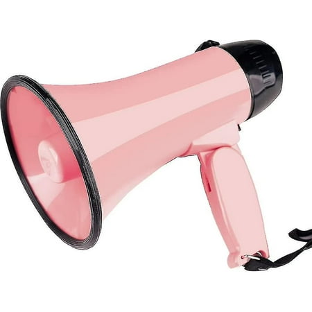Portable Megaphone Bullhorn 25 Watt Power Megaphone Speaker Voice And ...