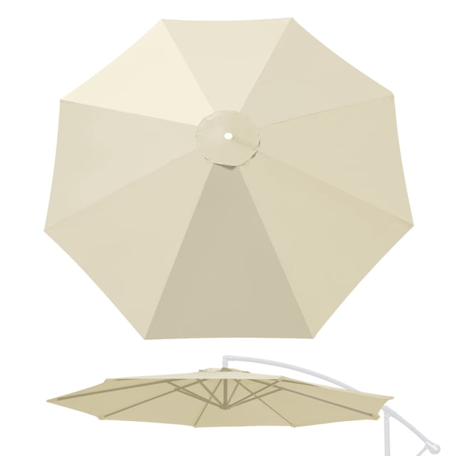 YardGrow 10ft 8 Ribs Umbrella Canopy Replacement, for Cantilever ...