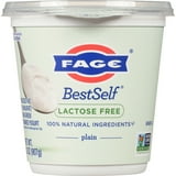 FAGE BestSelf All Natural Reduced Fat Plain Lactose Free Greek Strained ...