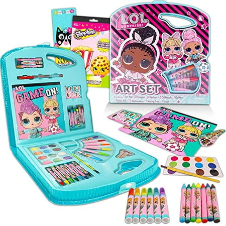 L O L LOL Doll Art Set Bundle for Kids, girls 40 Pc LOL Doll Art Kit ...