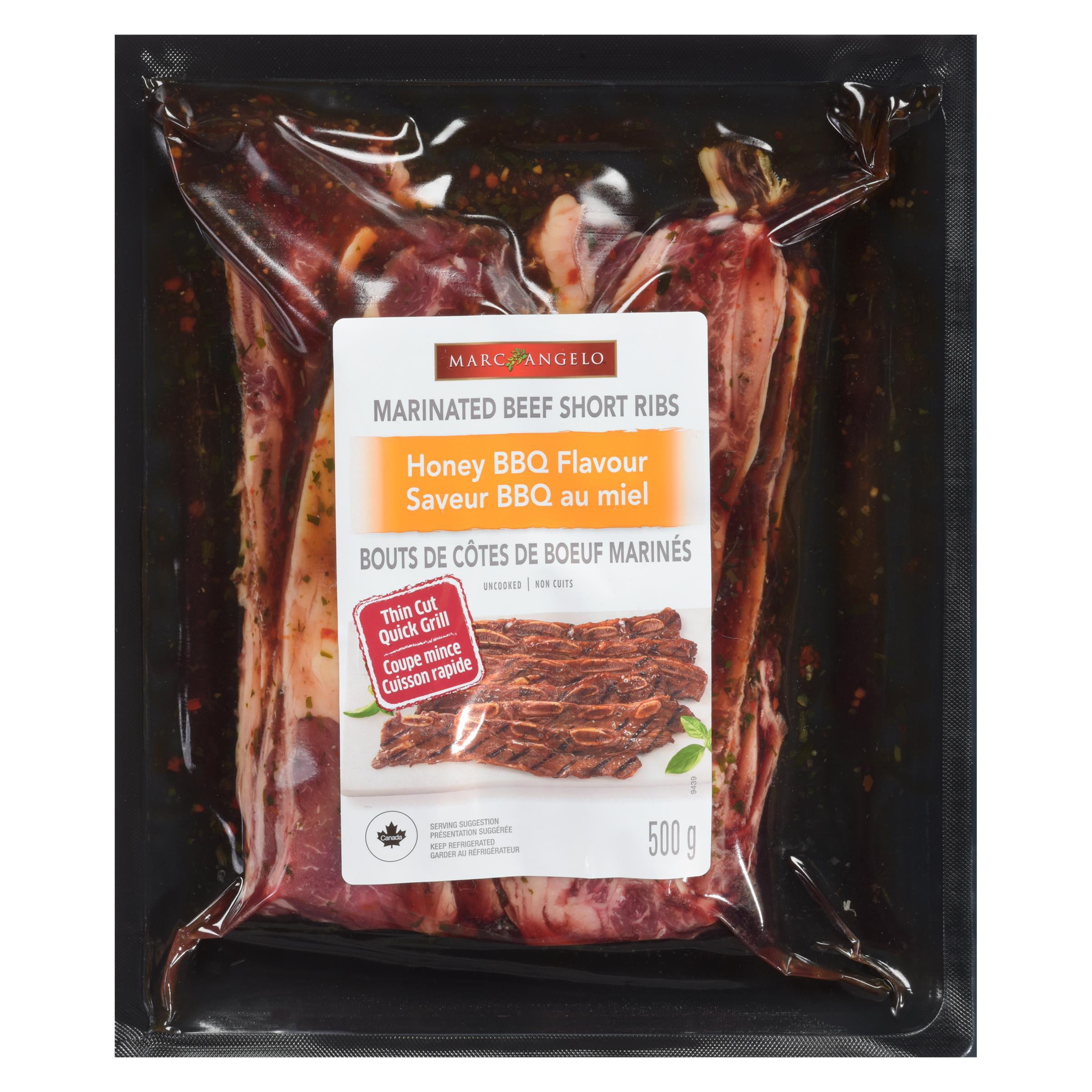 Marcangelo Honey BBQ Marinated Beef Short Ribs - Walmart.ca
