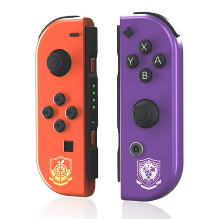 Switch Joycons Controller Compatible for Switch/Lite/OLED, Wireless Remote Replacement for ...