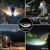 Othemo LED Headlamp 2 Pack Rechargeable, 230° Ultra-Wide Beam Headlight ...