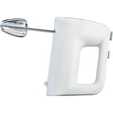 Mainstays 5-Speed 150-Watts Hand Mixer with Chrome Beaters, White ...