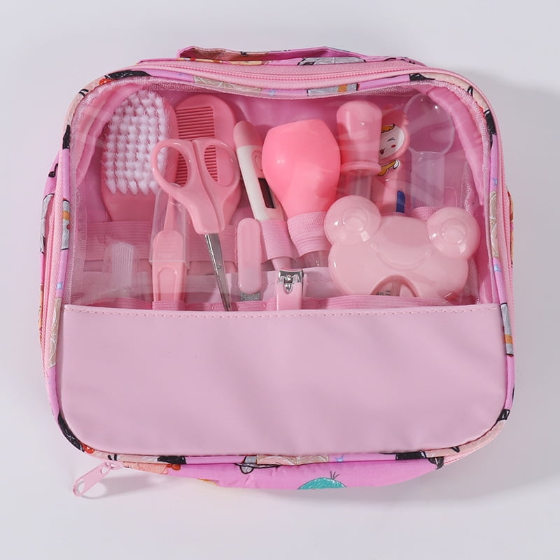 Click here for Yeacher Pink Baby Care 13-Piece Kit: Nose Suction... prices