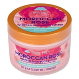 Tree Hut Moroccan Rose Whipped Shea Body Butter 8.4 oz, Lightweight Moisturizer with Shea, Argan ...