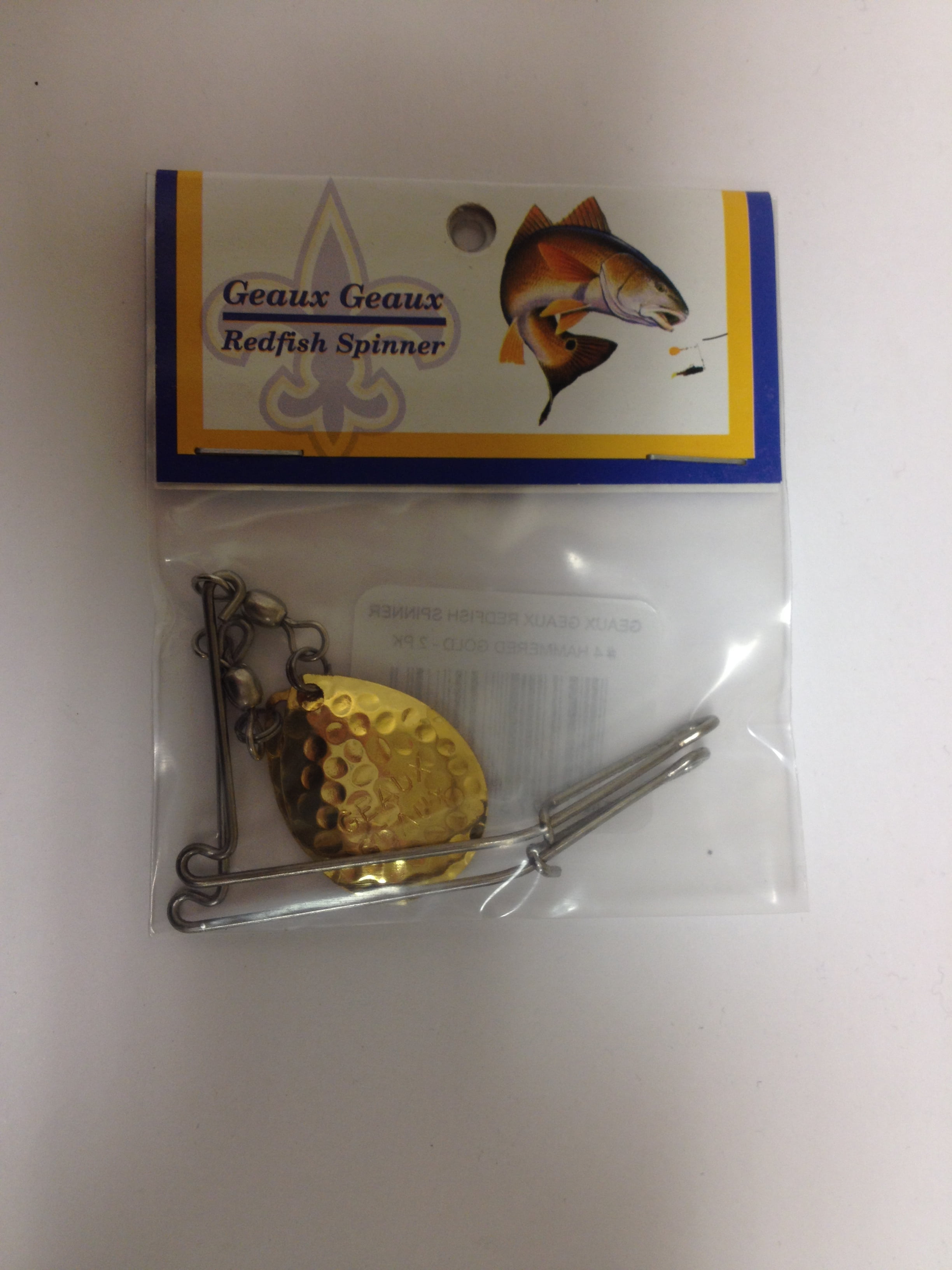 H&H Tackle Geaux-Geaux Redfish Jig Spinner Heavy Duty With Size 4 ...