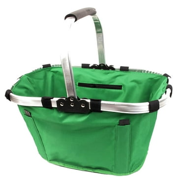 JanetBasket Large Aluminum Frame Basket - Walmart.com