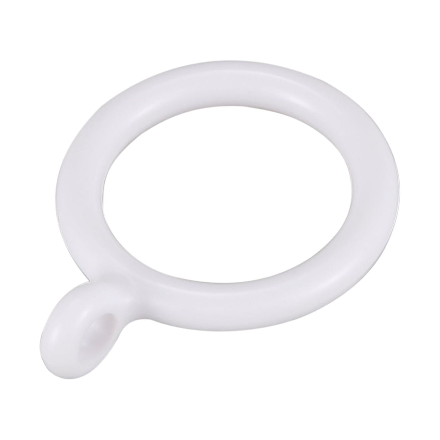 Click here for Unbranded 40x White 25mm Inner Plastic Curtain Rin... prices