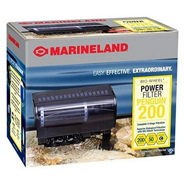Marineland PF0200B Penguin BIO-Wheel Power Filter (200 Gph) - Walmart.ca