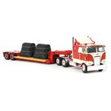 First Gear Peterbilt 352 COE 110" Sleeper, Turbo Wing, Lowboy Trailer ...