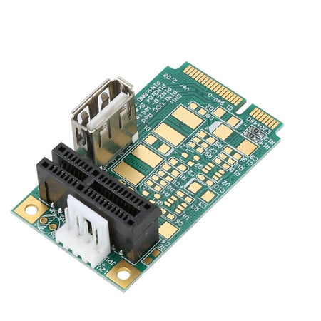 Dioche Mini PCI-E To PCI Express 1x Slot Adapter Card, MPCIe To PCIe ...