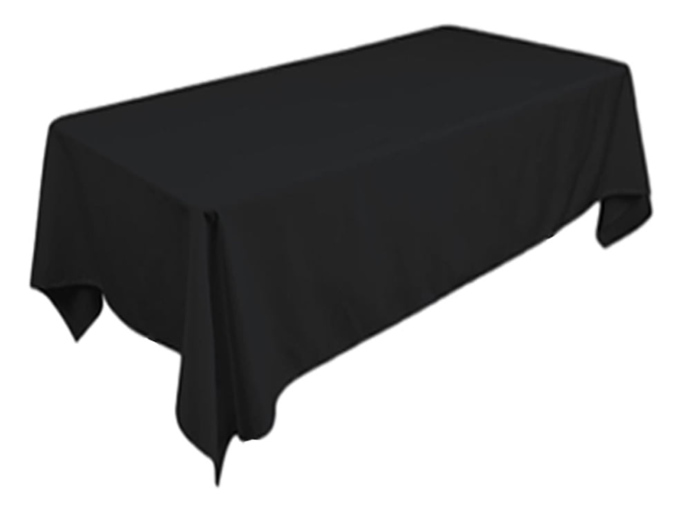 TEKTRUM 52 X 70 INCH 52"X70" RECTANGULAR POLYESTER TABLECLOTH-THICK ...