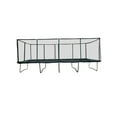 Galactic Xtreme 13x23 FT Exercise Athletic Rectangular Trampoline with ...