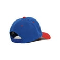 Two-Tone Adjustable Baseball Cap,Royal Blue Red - Walmart.com