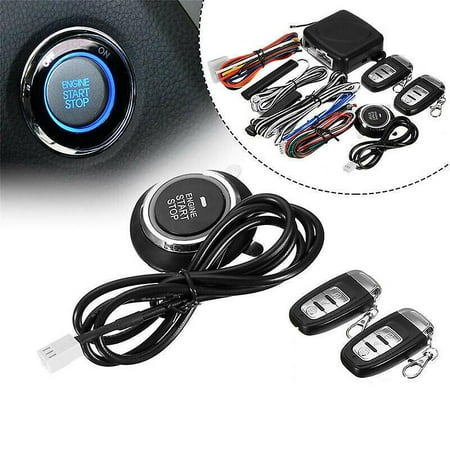 Start Push Button Remote Starter Keyless Entry Car Suv Alarm System ...