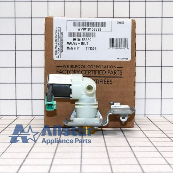 Whirlpool WPW10179146 OEM SxS Refrigerator Water Inlet Valve Assembly ...