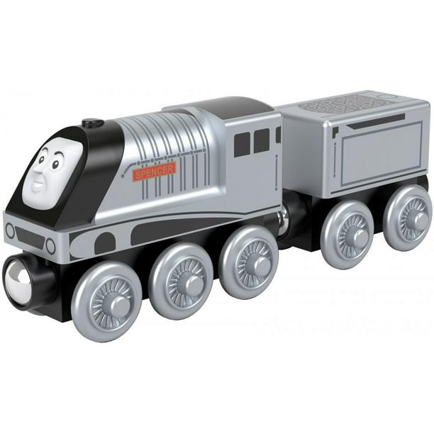 Thomas & Friends Wood Spencer Wooden Express Engine Train - Walmart.com ...