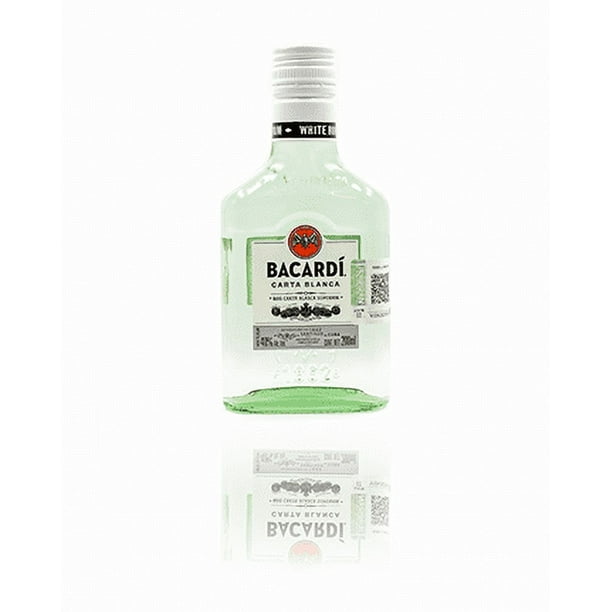 PACK DE 6 RON BACARDI CARTA BLANCA 200ML | Walmart en línea