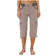 Cargo Pants For Women Capri Cargos High Waisted Streetwear Summer