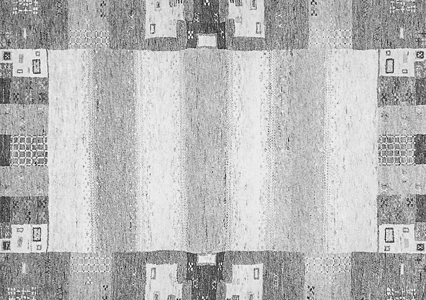 Ahgly Company Indoor Rectangle Solid Gray Modern Area Rugs, 2' x 4 ...