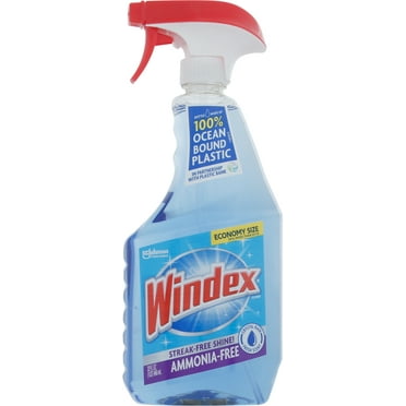 Windex Original Glass Cleaner, 32 fl oz & 176 fl oz refill - Walmart.com