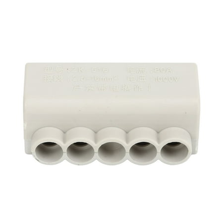 Splitter Wire Connector, Fast Wiring Cable Connector 1 In 4 Out Brass ...