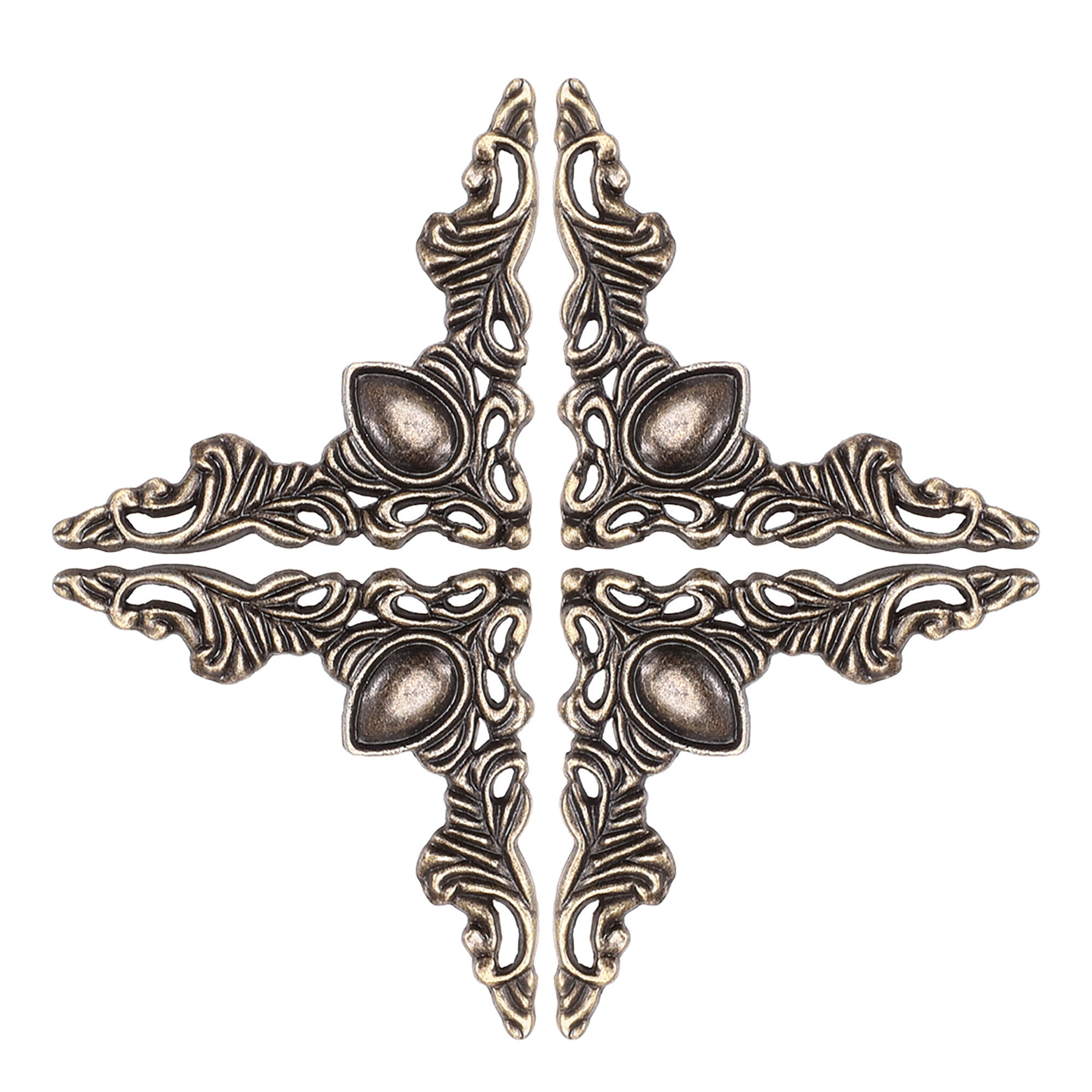 Metal Box Corner Protectors Vintage Decor Edge Guard Protector 40 x 40 ...