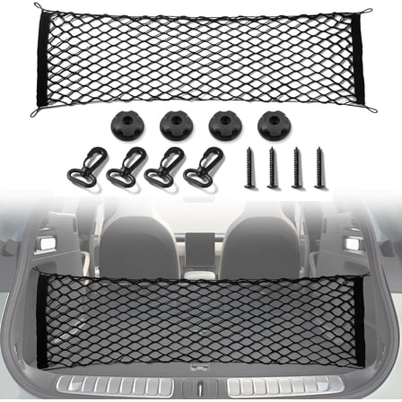 Reese Hammock-Style Cargo Net for Cars, Trucks, SUVs - Easy Install ...
