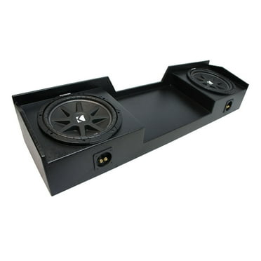 99-06 GMC Sierra Ext Cab Truck Kicker Comp C10 Dual 10" Rhino Coated ...