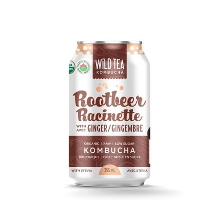 Wild Tea Kombucha - Kombuchas | Assorted Flavours, 355ml | Walmart Canada