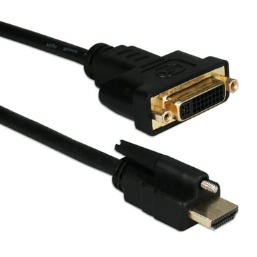 Qvs 6Ft Displayport Ultrahd 4K Black Cable With Blue Connectors & Latches - Walmart.com
