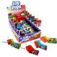 Top Pops Chewy Taffy Pops, 16.9 Ounce Assorted Flavors, 48 Count ...
