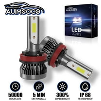 For Toyota Camry 2007-2014 LED Headlight Bulbs & Fog White Light Combo ...