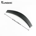 Car Steering Wheel Matte Strips for Model 3 Carbon Fiber Sticker ABS ...